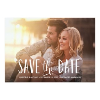 Sale 50% off on Fun And Fancy Save The Date Invitation Card - LadyPrints