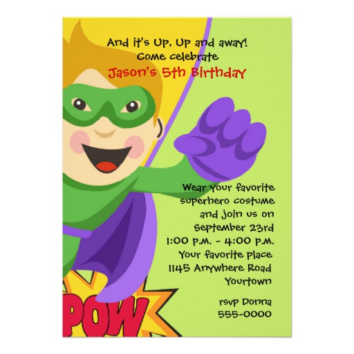 Sale 50% off on Masked Superhero Birthday Invitation Card - LadyPrints