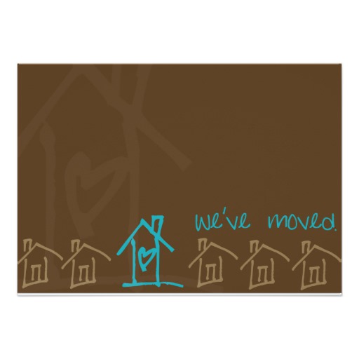 Sale 50% off on Moving Announcement Invitation Card - LadyPrints
