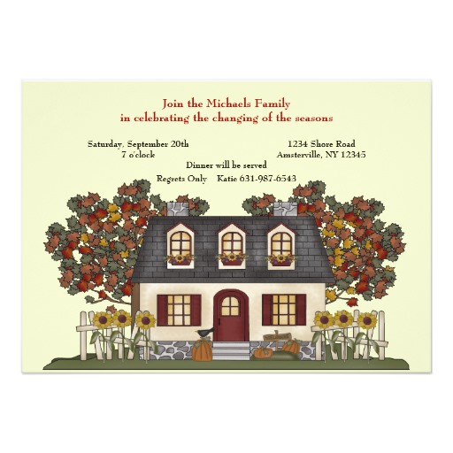 Sale 50% off on Seasons Change Invitation Card - LadyPrints