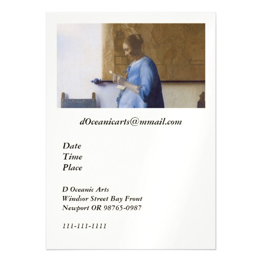 Sale 50% off on Expectant Mother Reading a Letter Magnetic Card ...