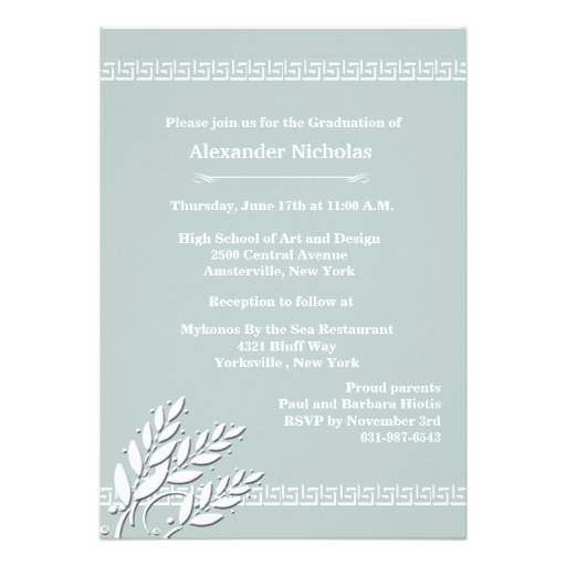 Sale 50% off on Greek Key Borders (Choose Your Color) Invitation ...