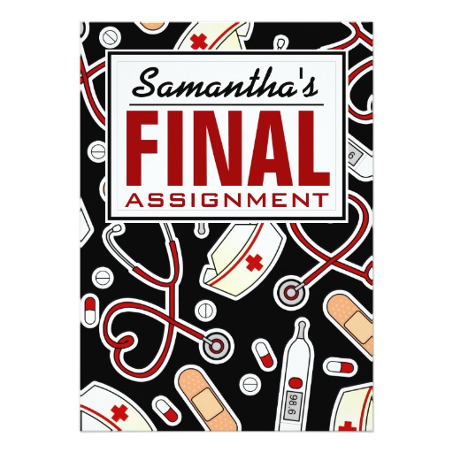 Sale 50% off on Nurse Retirement Party Final Assignment Card - LadyPrints